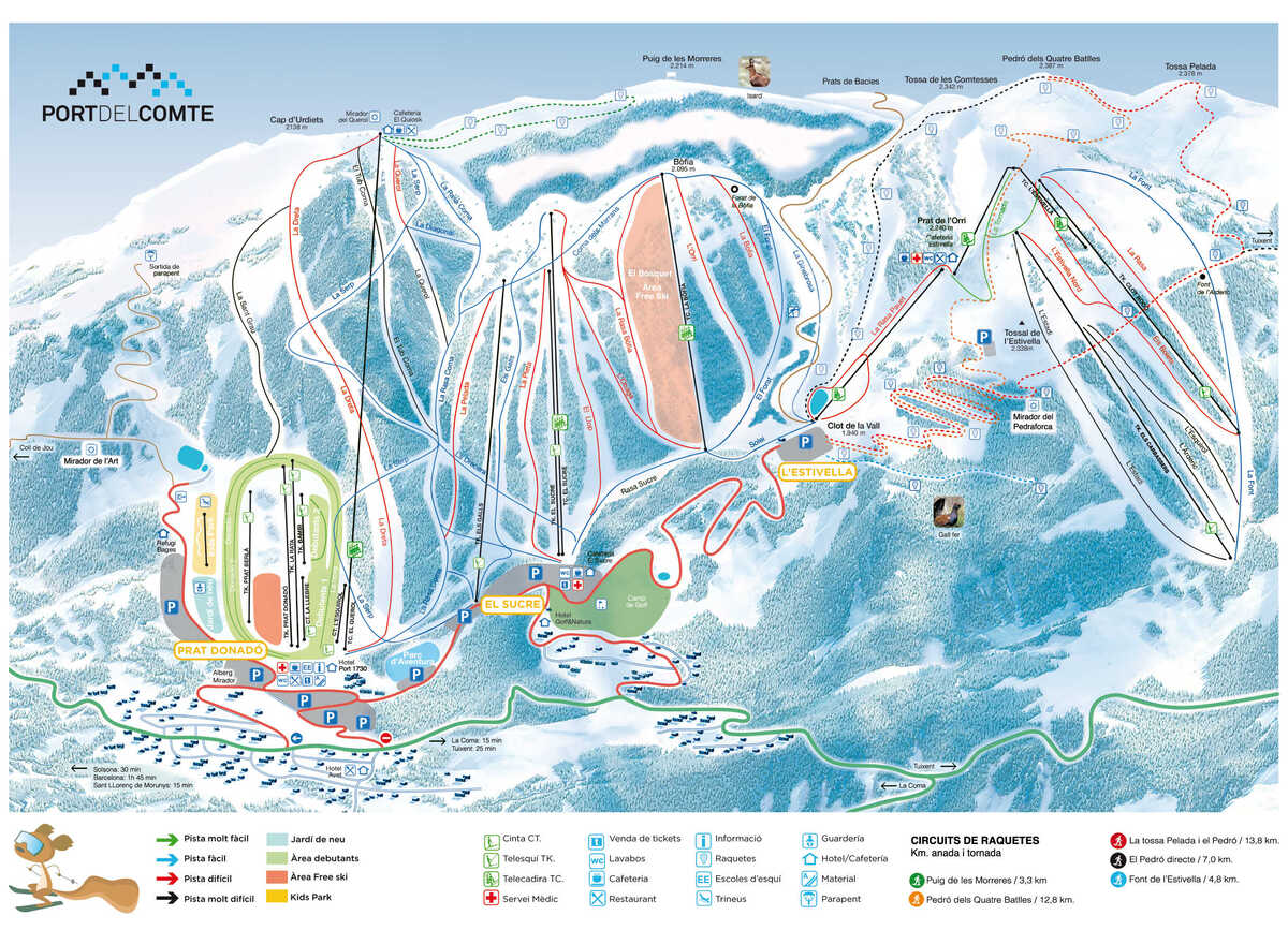 Esquiar en Port del Comte ⛷️ La estación más cerca de Barcelona
